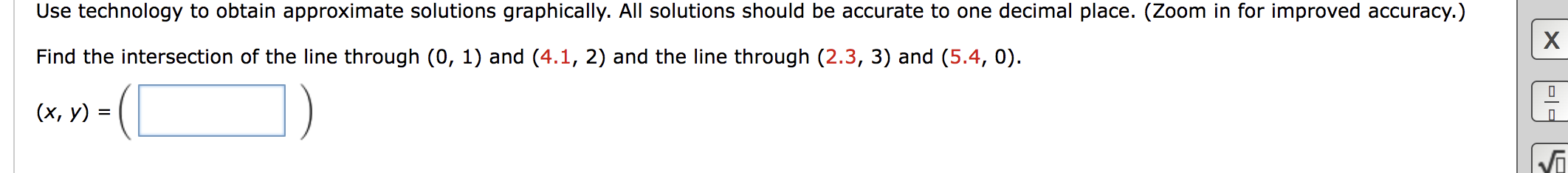 Solved Use technology to obtain approximate solutions | Chegg.com