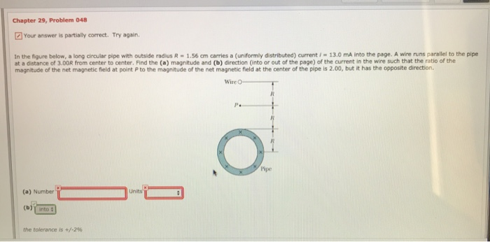Solved Chapter 29, Problem 048 Your answer is partially | Chegg.com