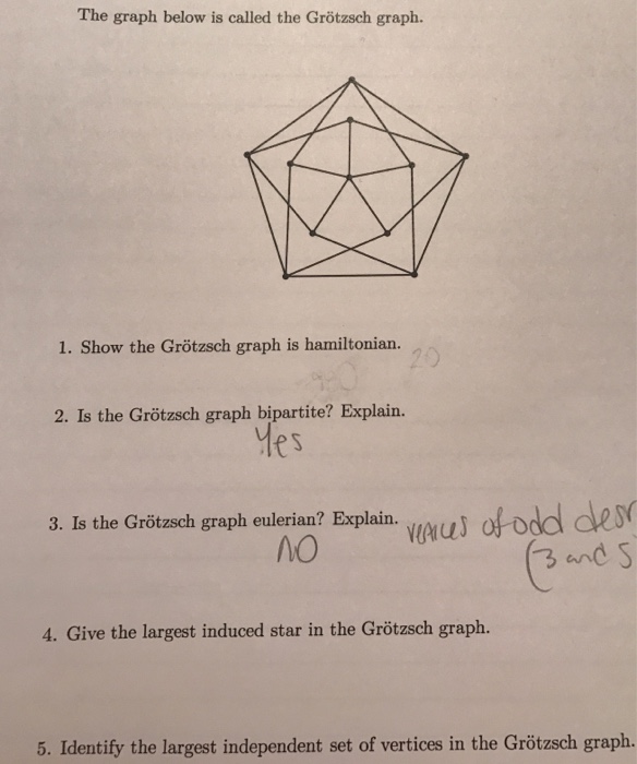 Solved 1. Suppose G is a connected eulerian graph. Show L(G) | Chegg.com