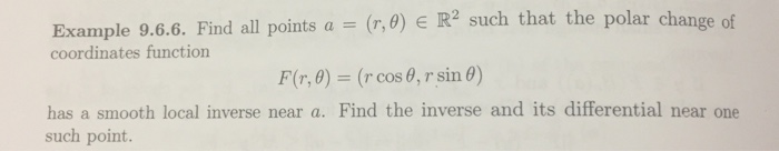 Solved 5. Find a smooth local inverse function near (1, π/2) | Chegg.com