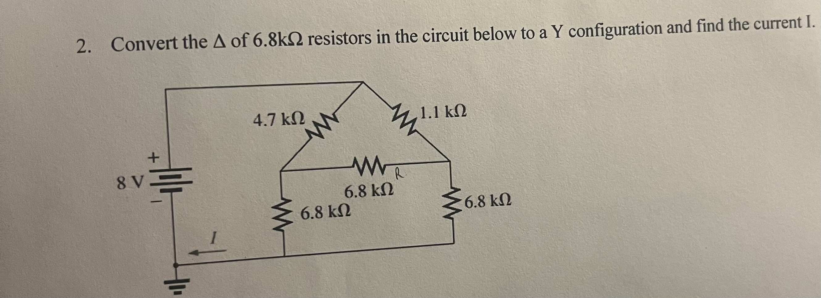 Solved Given the following circuit, calculate Is,I1,I3, ﻿and | Chegg.com