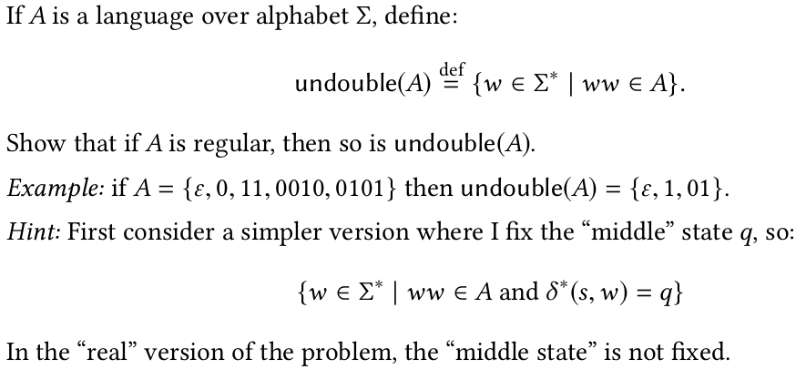 Solved IfA is a language over alphabet Σ, define : Show that | Chegg.com