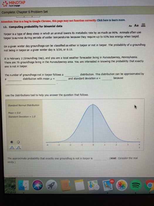 Solved MIN DTAP Complete: Chapter 6 Problem Set Attention: | Chegg.com