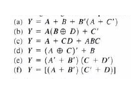 Solved Simulate the following Boolean Functions Using | Chegg.com