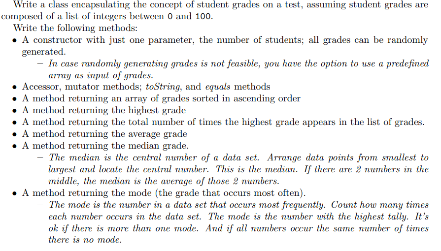 Solved %$^&*(&^ Answer the following question using java | Chegg.com