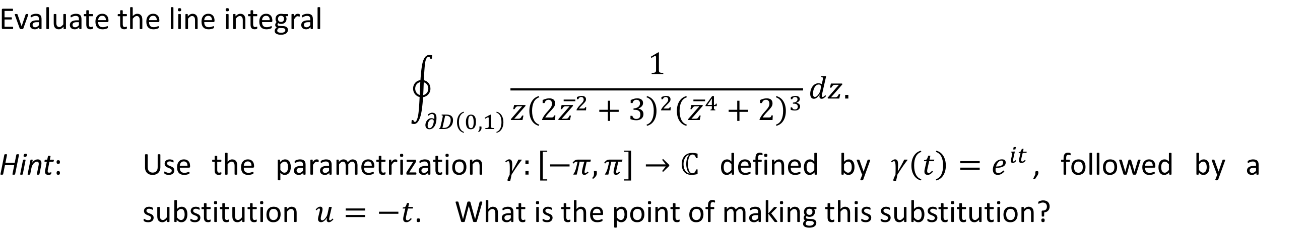 Solved Evaluate the line integral | Chegg.com