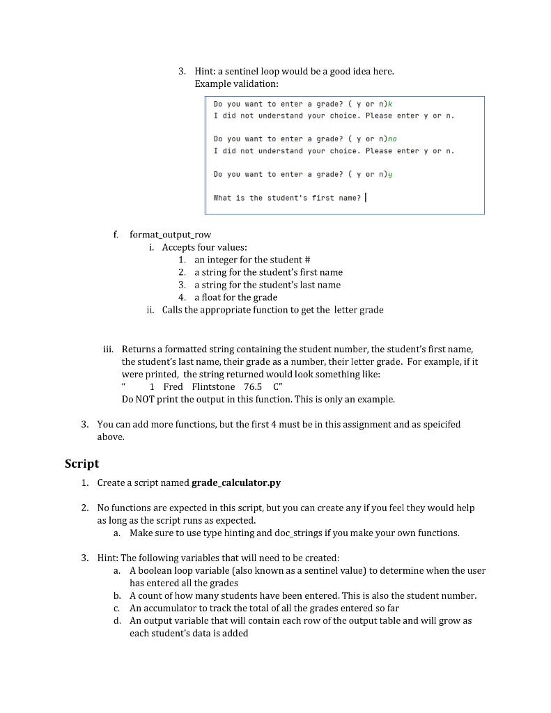 Solved Assignment 7: Grade Entry Application In this | Chegg.com