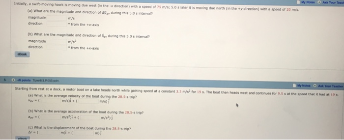 Solved My Notes Ask Your Teae Intialy, a swift-moving hawk | Chegg.com