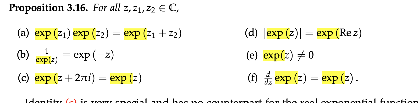 Solved Proposition 3.16. For all z,z1,z2∈C, (a) | Chegg.com