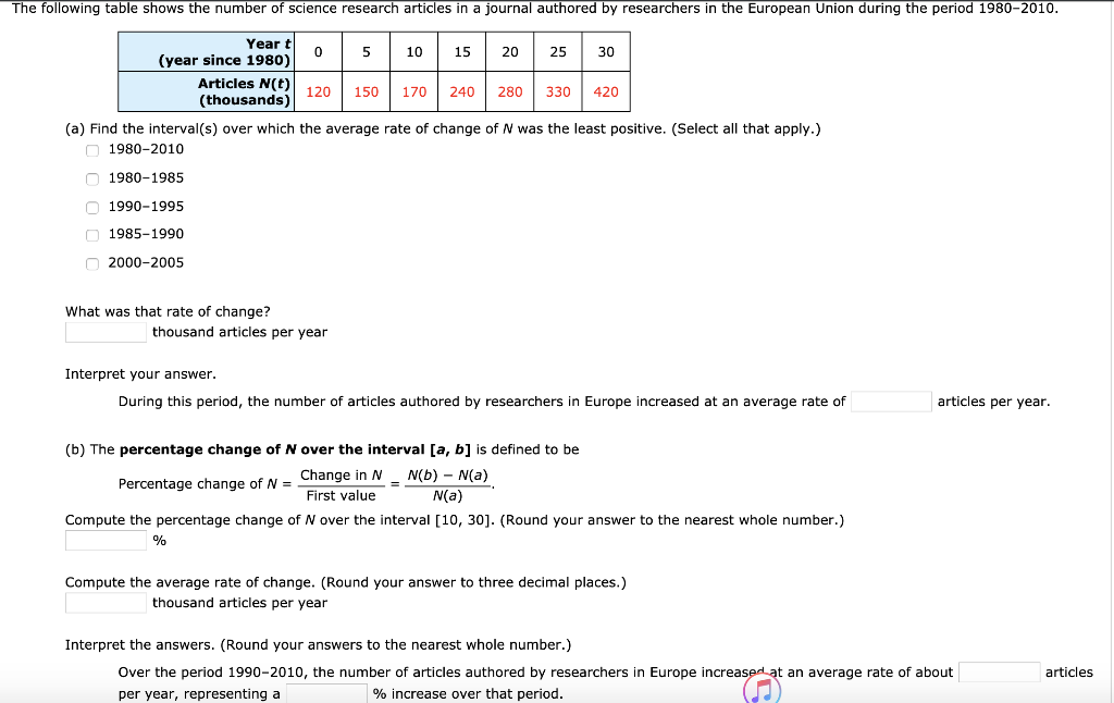 Solved The Following Table Shows The Number Of Science