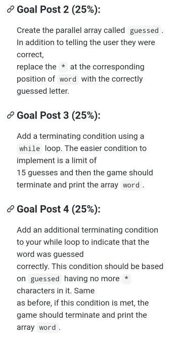 Solved i need help to write this code use repl.it intro to | Chegg.com