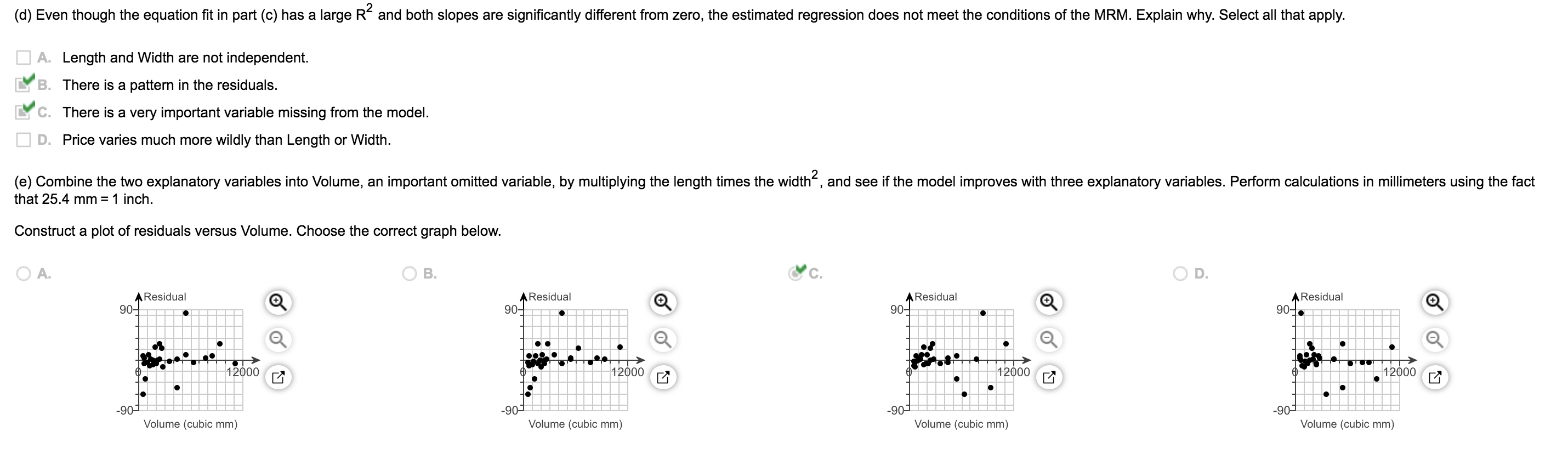 Solved How Do I Use Excel Regression Solver To Solve For The 7515