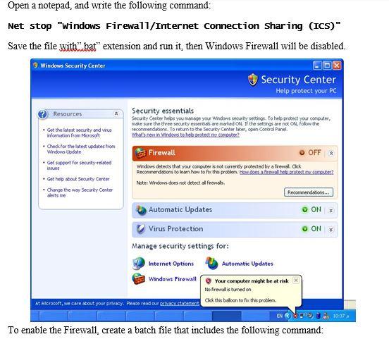 Solved Open a notepad, and write the following command: Net | Chegg.com