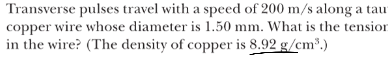 Solved Transverse pulses travel with a speed of 200 m/s | Chegg.com