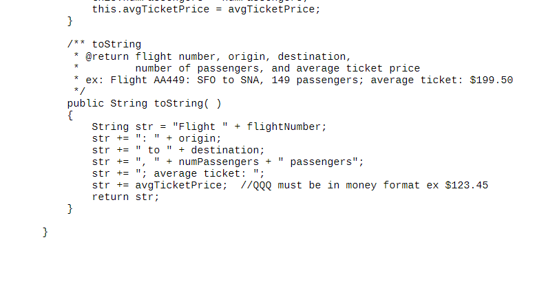 Solved Place these two files in your project: flights.txt ↓ | Chegg.com
