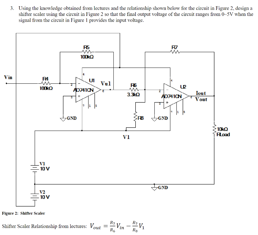 Please design the new shifter scaler using the | Chegg.com