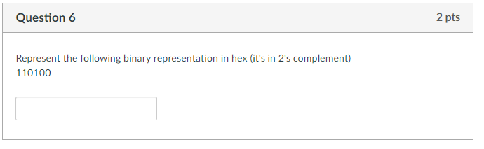 Solved Represent the following binary representation in hex | Chegg.com