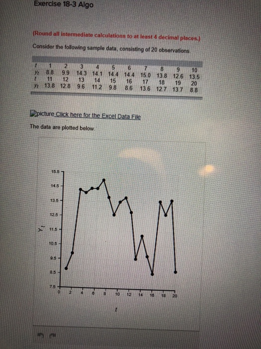 Solved Exercise 18-3 Algo (Round all intermediate | Chegg.com