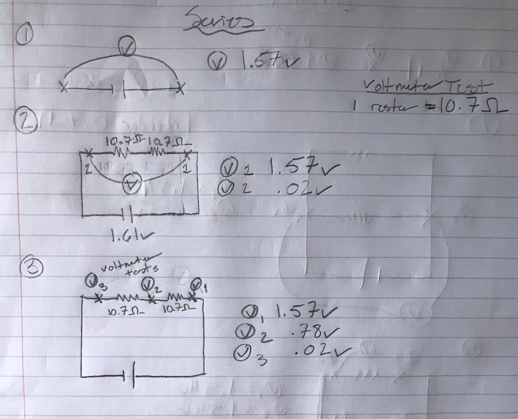 Solved Resistors in Series Learning Goal: To understand how | Chegg.com