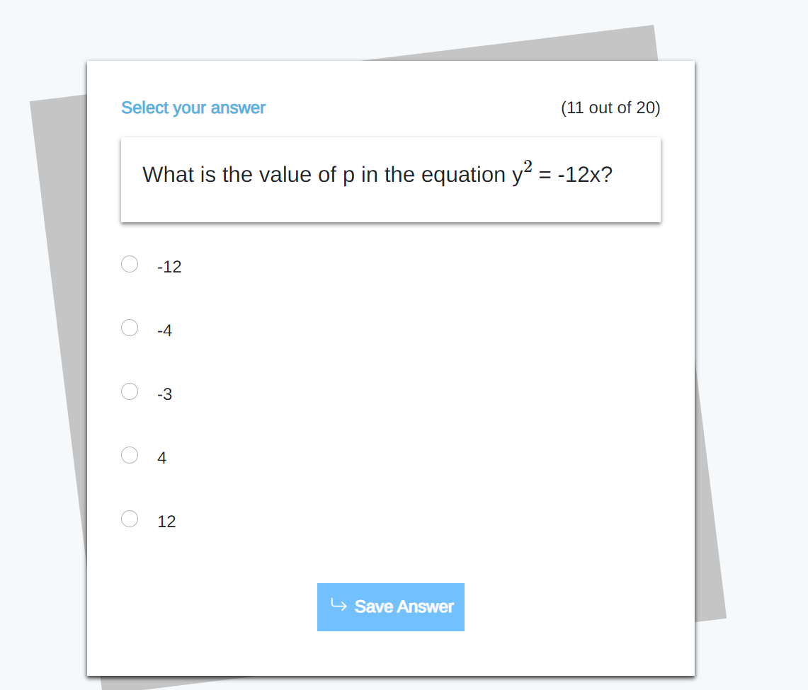 Solved Select your answer (11 out of 20) What is the value | Chegg.com