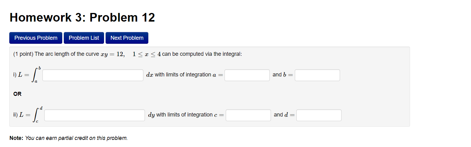 Solved Homework 3 Problem 12 Previous Problem Problem List 4854