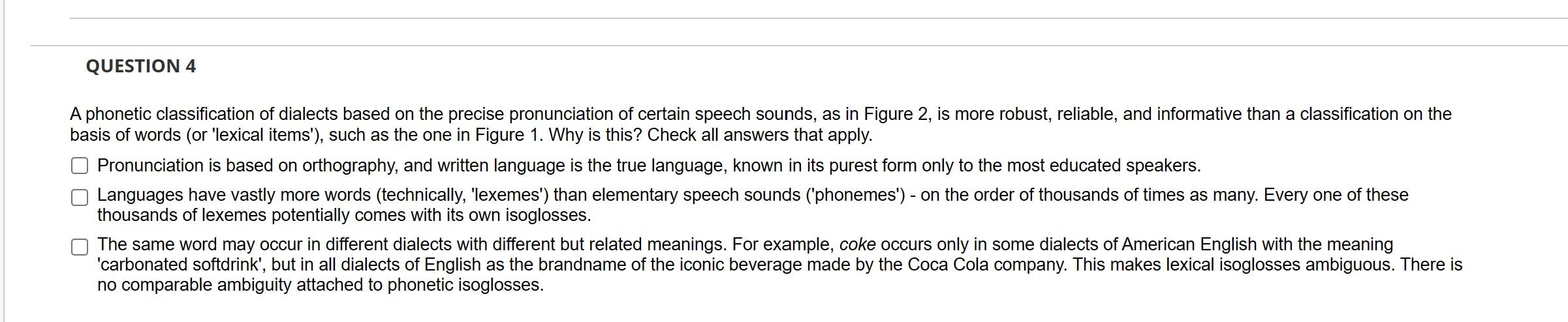 A Phonetic Classification Of Dialects Based On The 