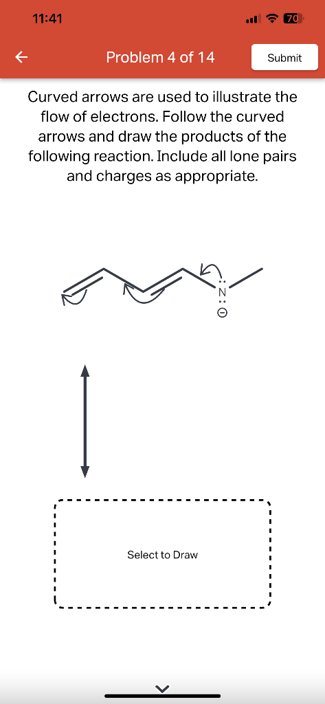 Solved Curved arrows are used to illustrate the flow of | Chegg.com