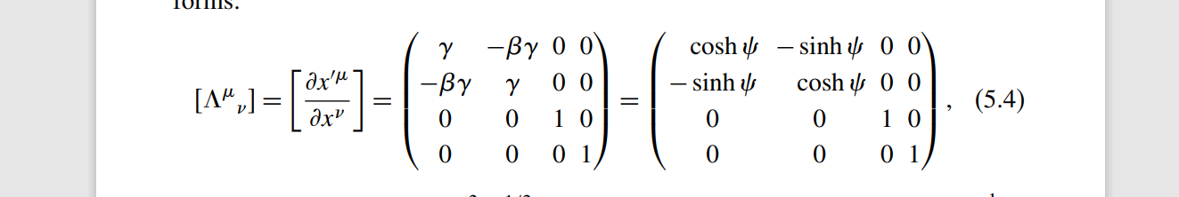 Solved Show that the transformation matrix for a Lorentz | Chegg.com