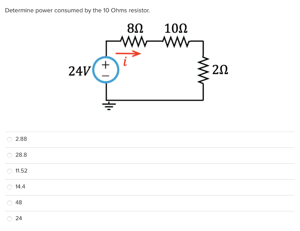 Solved Determine the minimum resistor size that can be | Chegg.com