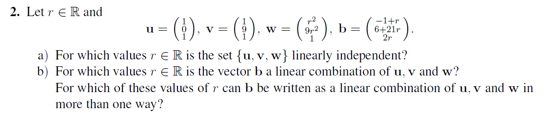 Solved Let rinR | Chegg.com