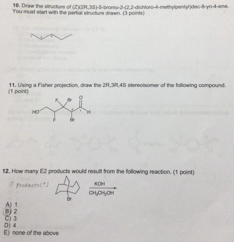 Solved Drawing structures are the most difficult concept for | Chegg.com