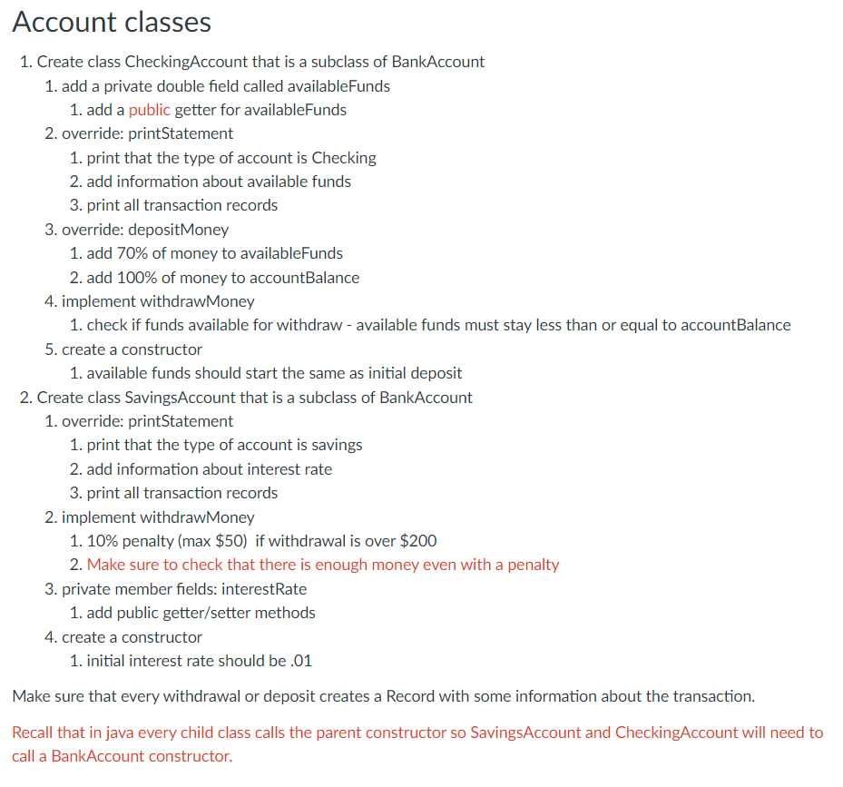 How to make the make the correct Java code with the | Chegg.com