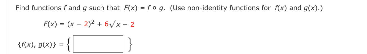 Solved Write the following as a composition of three | Chegg.com