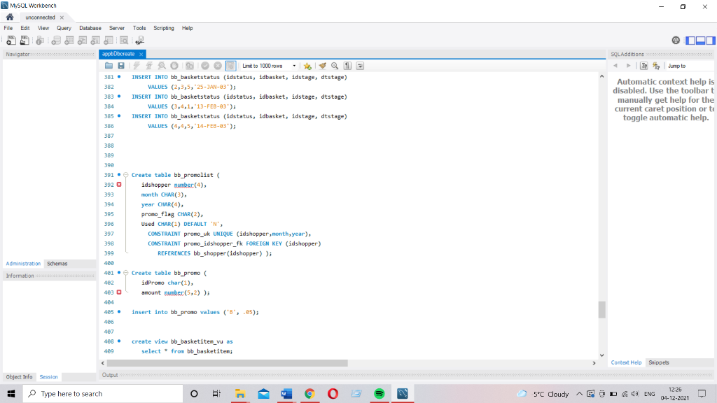 Use SQL Developer and provide screenshot for each | Chegg.com