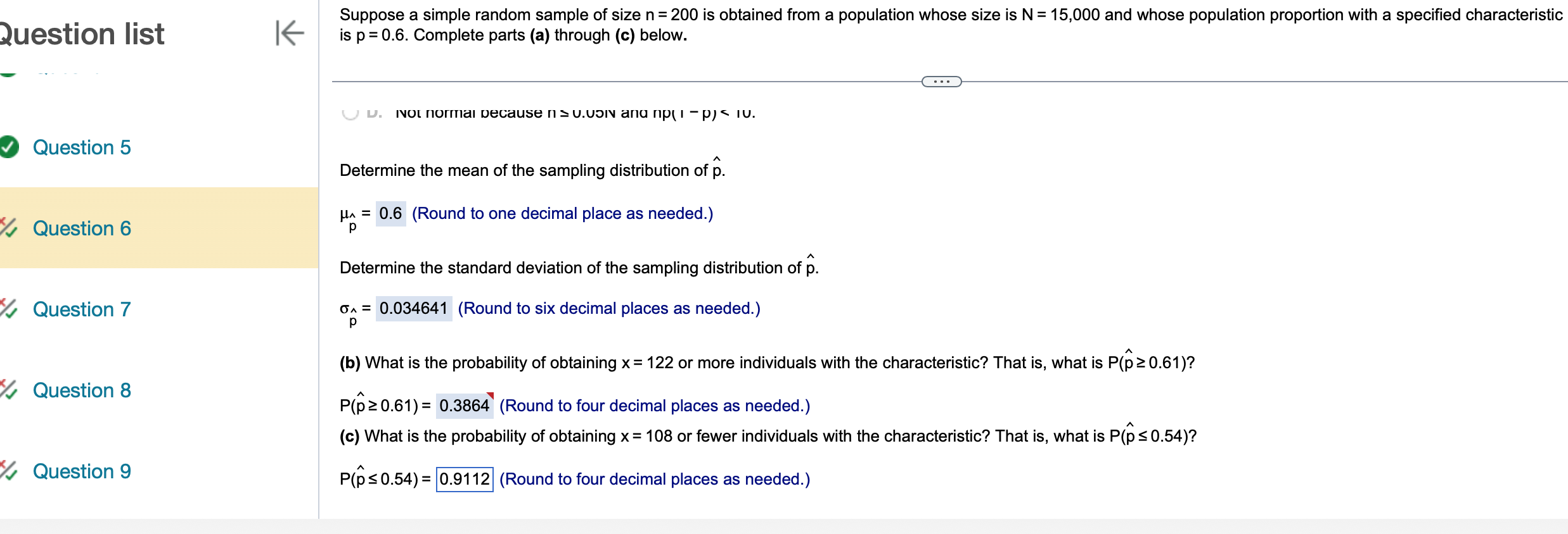 Solved Suppose a simple random sample of size n=200 is | Chegg.com