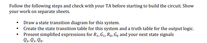 Solved In this experiment, we will construct a traffic light | Chegg.com