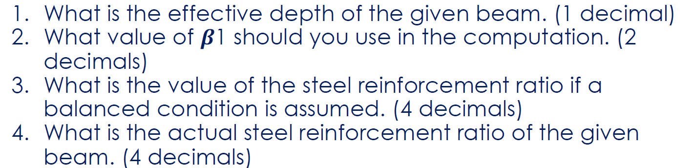 Solved A singly reinforced beam of dimension 200 x 350 is | Chegg.com