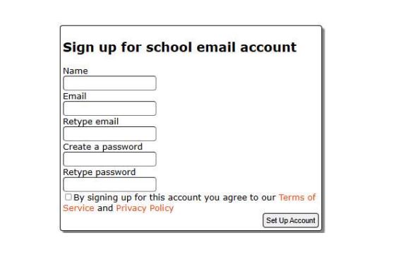 Solved Your are required to create an email sign-up form | Chegg.com