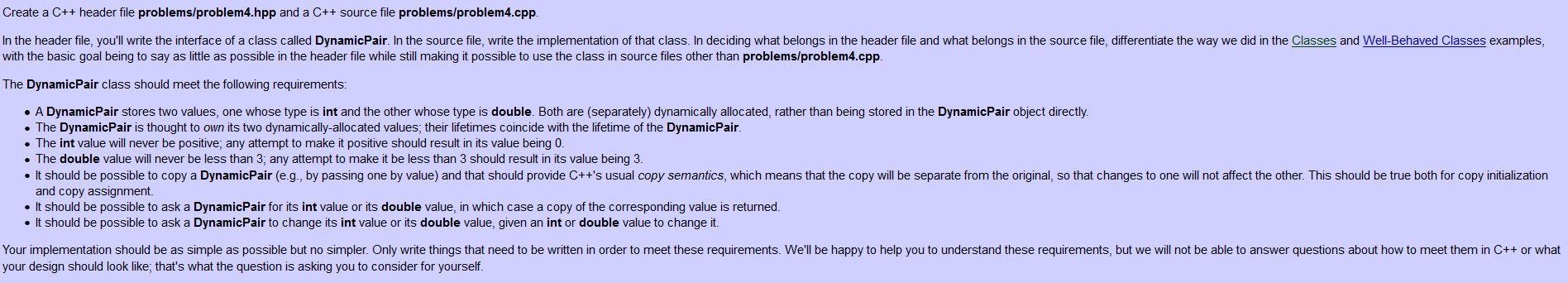 Solved Create A C Header File Problems Problem4 Hpp And A