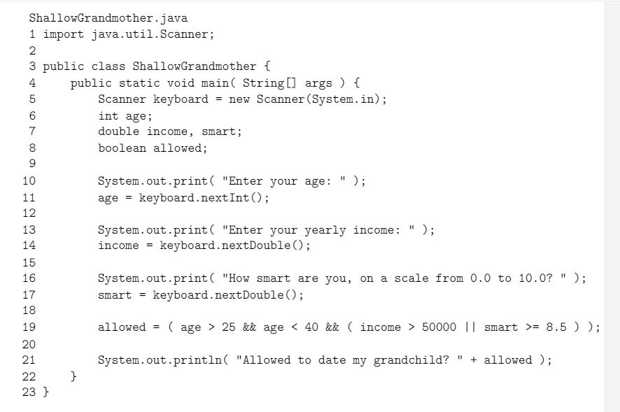 Software testing exercise : Imagine a grandmother who | Chegg.com