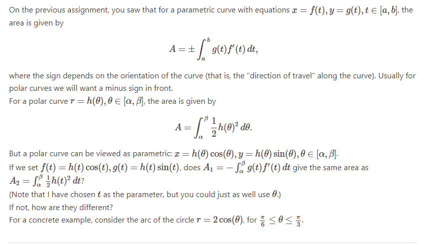Solved On the previous assignment, you saw that for a | Chegg.com