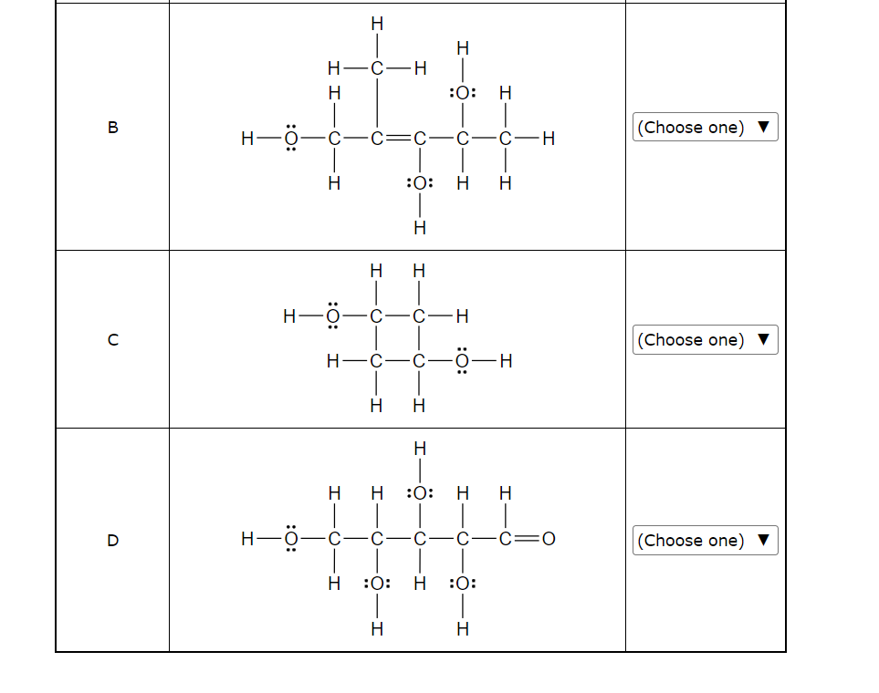\begin{tabular}{|c|c|c|} \hline B & & ( Choose one )∇ | Chegg.com