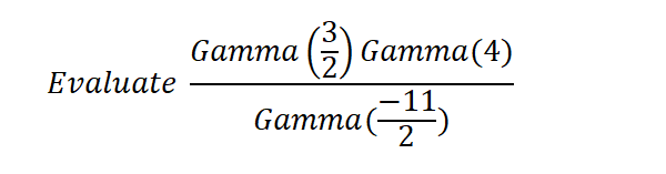 Solved 2 Evaluate Gamma (î) Gamma(4) Gamma 11 2 | Chegg.com