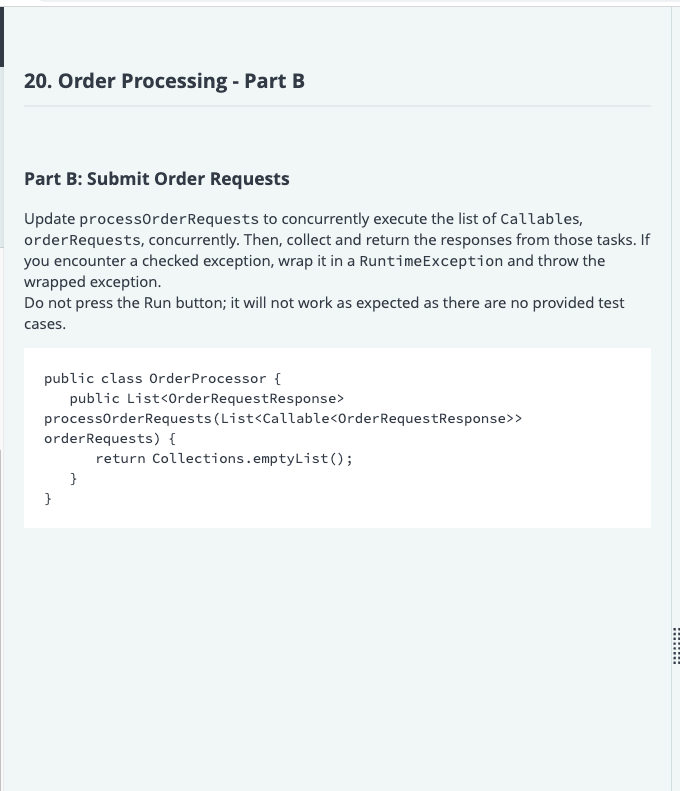 Solved Product Orders We own a service that manages and | Chegg.com