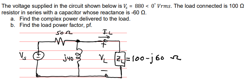 Solved The voltage supplied in the circuit shown below is | Chegg.com