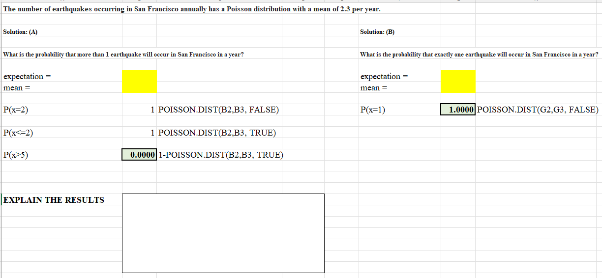 Solved Complete the following problems using Microsoft Excel | Chegg.com