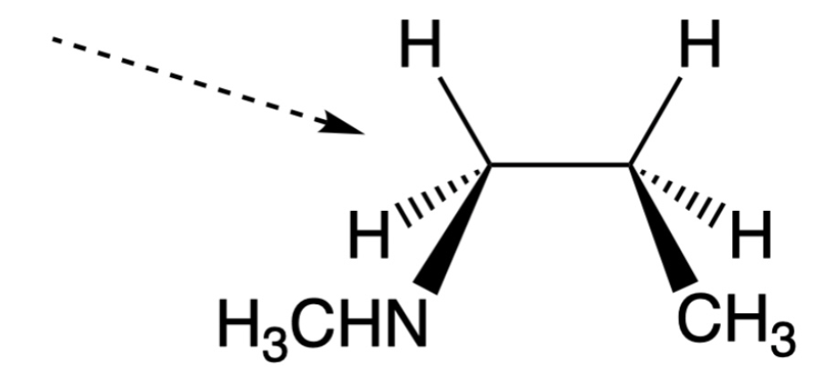 Solved Starting from the wedge-and-dash structure below | Chegg.com