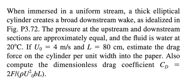 Solved Fluid Mechanics Problem: Find velocity function u = | Chegg.com