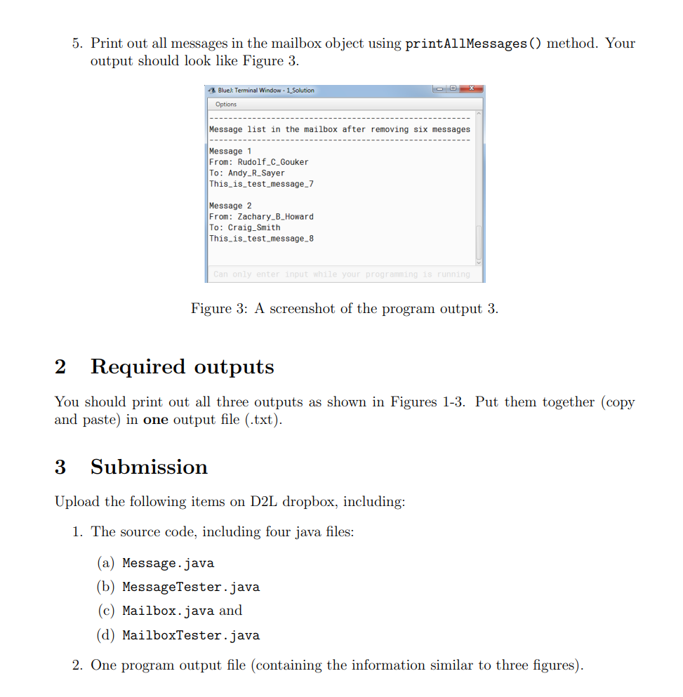 Solved 1 Description of the Program In this assignment, you | Chegg.com