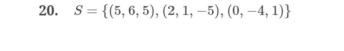 Solved SPANNING SETS In Exercises 19, 20, 21, 22, 23 , and | Chegg.com